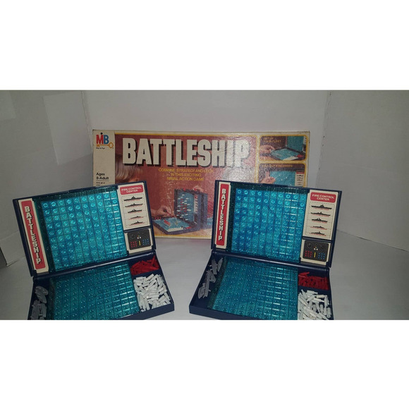 Milton Bradley Company | Games | Vintage 978 Milton Bradley Battleship ...